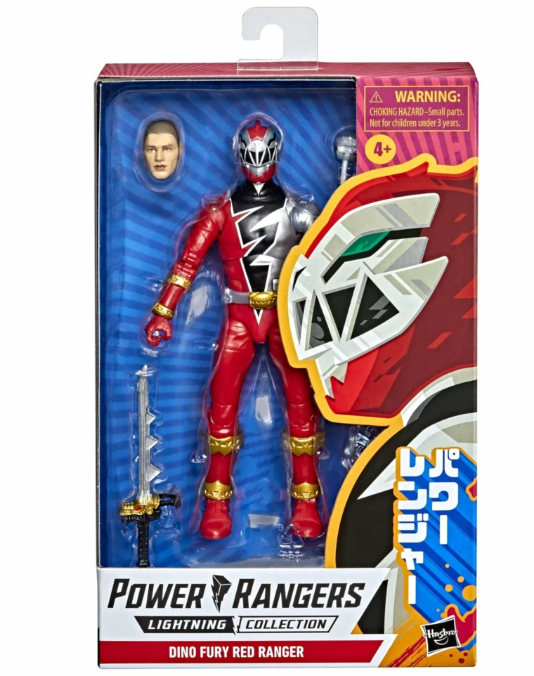 Power Rangers Lightning Collection Dino Fury Red Ranger (Pop Art ...