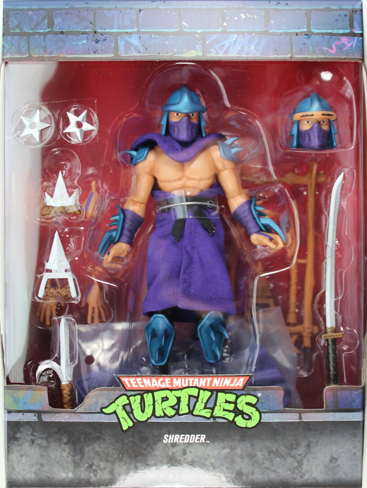 TEENAGE MUTANT NINJA TURTLES ULTIMATES! WAVE 2 - SHREDDER | Hidden ...