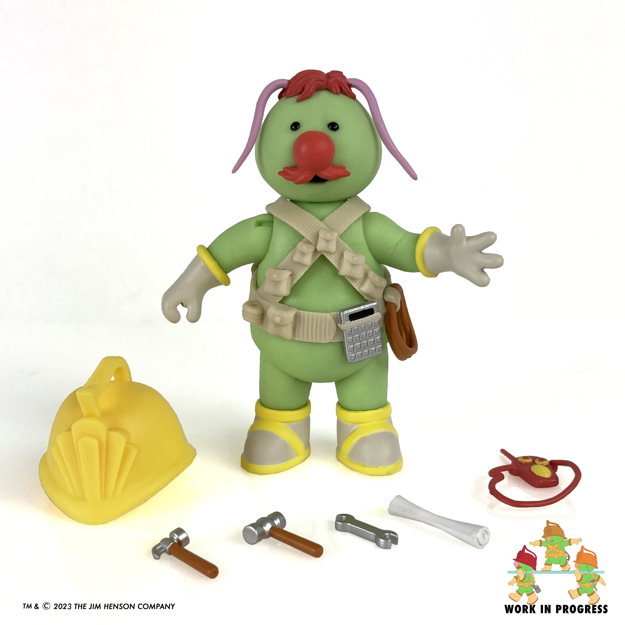 Fraggle Rock Action Figure: Flange Doozer | Hidden Temple Toys