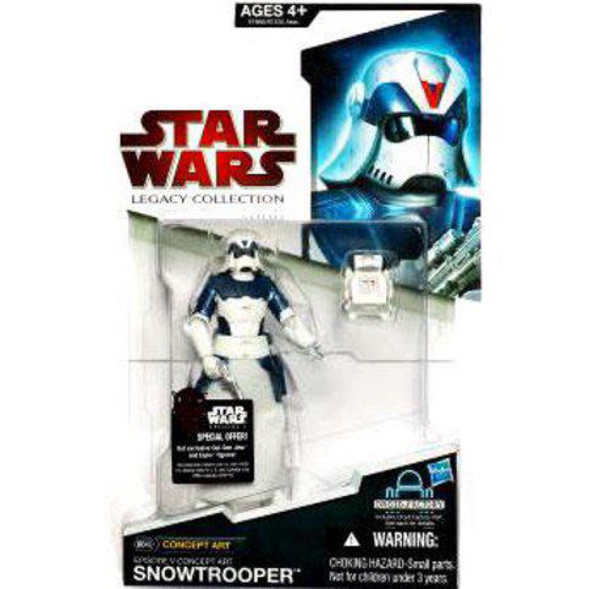 Star Wars Legacy Collection Episode V Concept Art Snowtrooper | Hidden ...