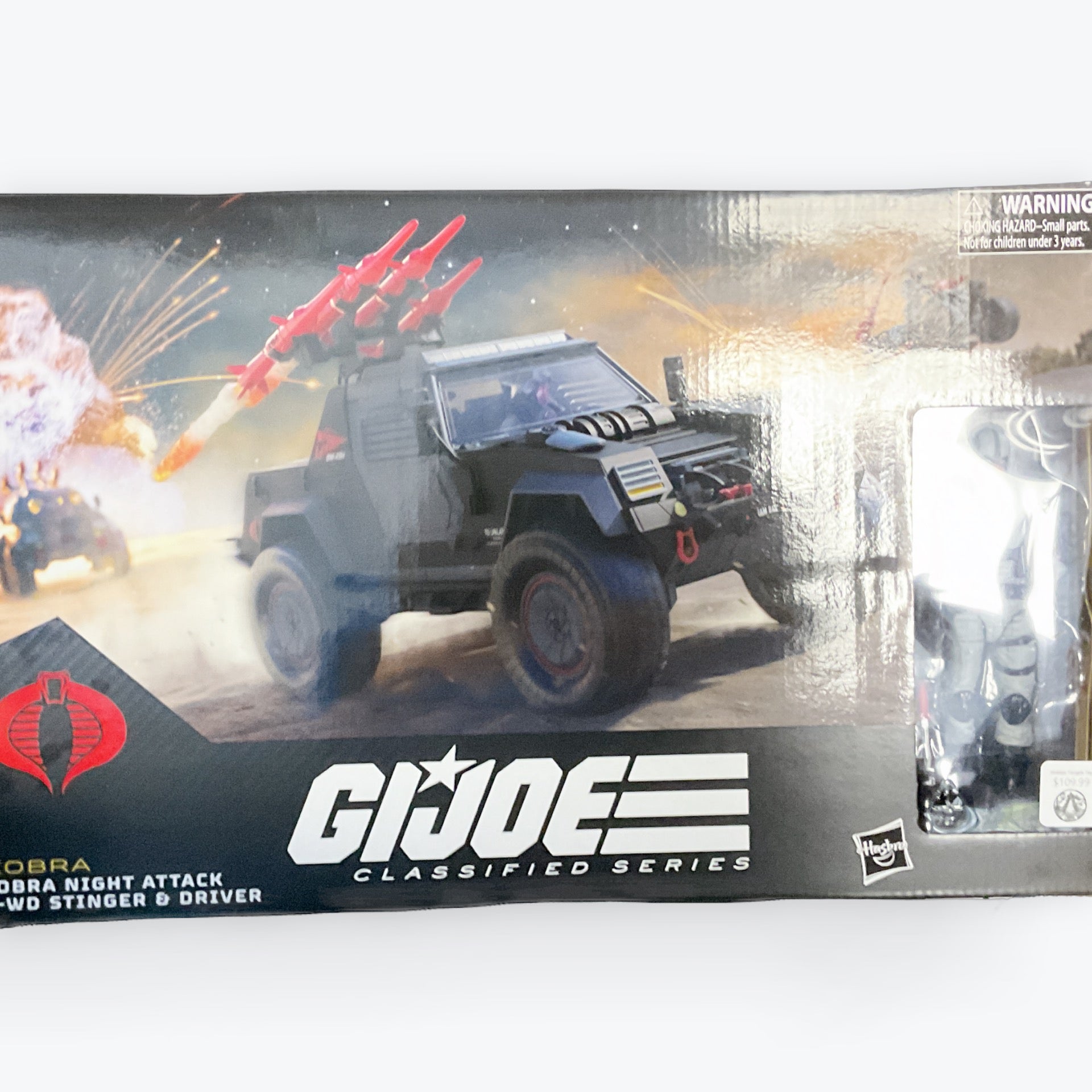 G.I. Joe Classified Series Cobra Night Attack 4-WD Stinger 6-Inch Scale ...