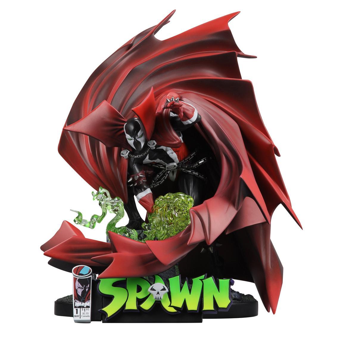 Spawn #1 Black, White, and Red All Over 1:10 Scale Resin Statue ...