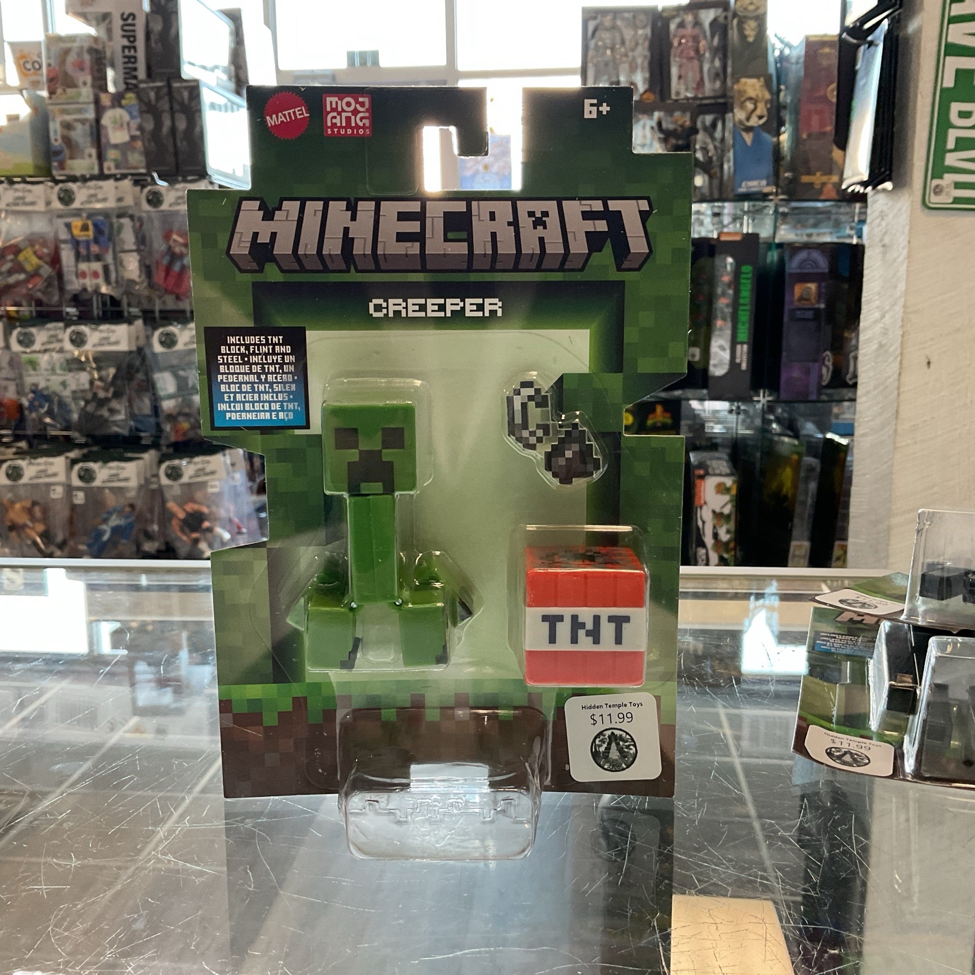 Mattel Minecraft Creeper | Hidden Temple Toys