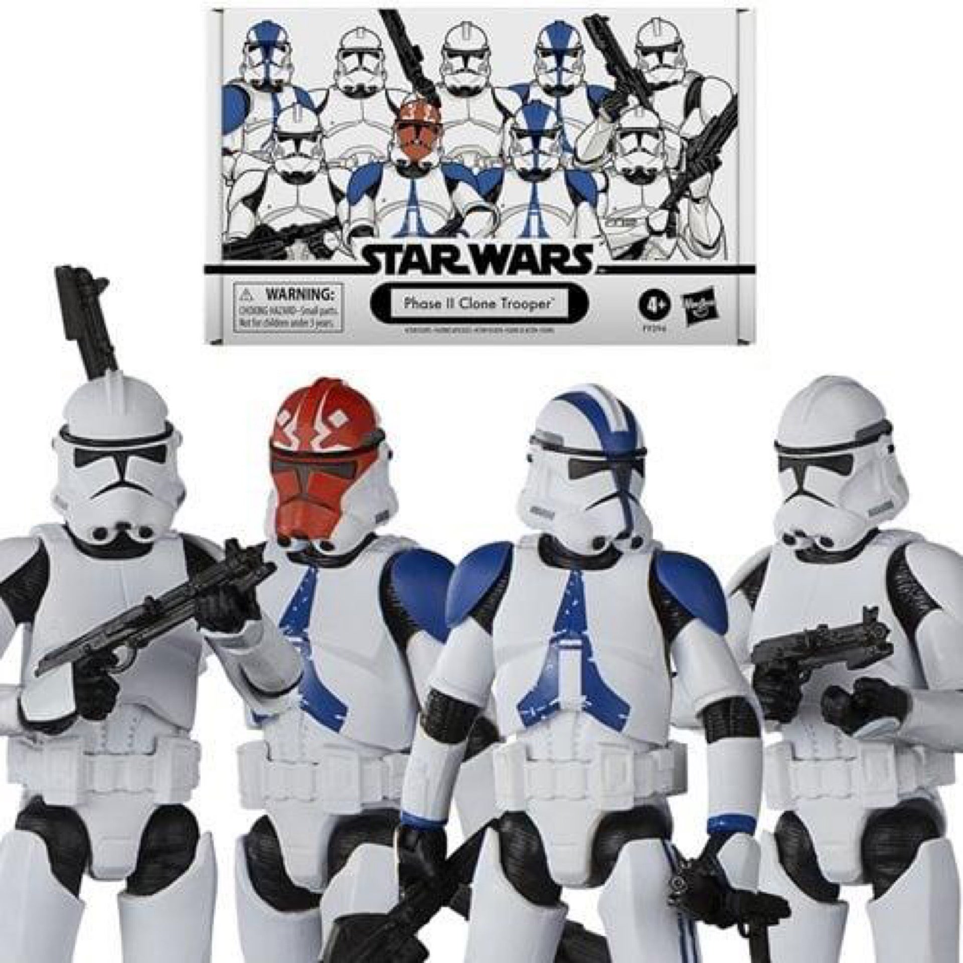Star Wars The Vintage Collection Phase II Clone Trooper 3 3/4-Inch ...