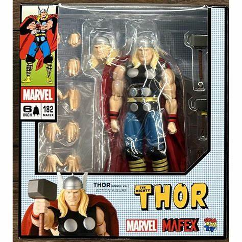 Marvel MAFEX No.182 Thor (Comic Ver.) Medicom | Hidden Temple Toys