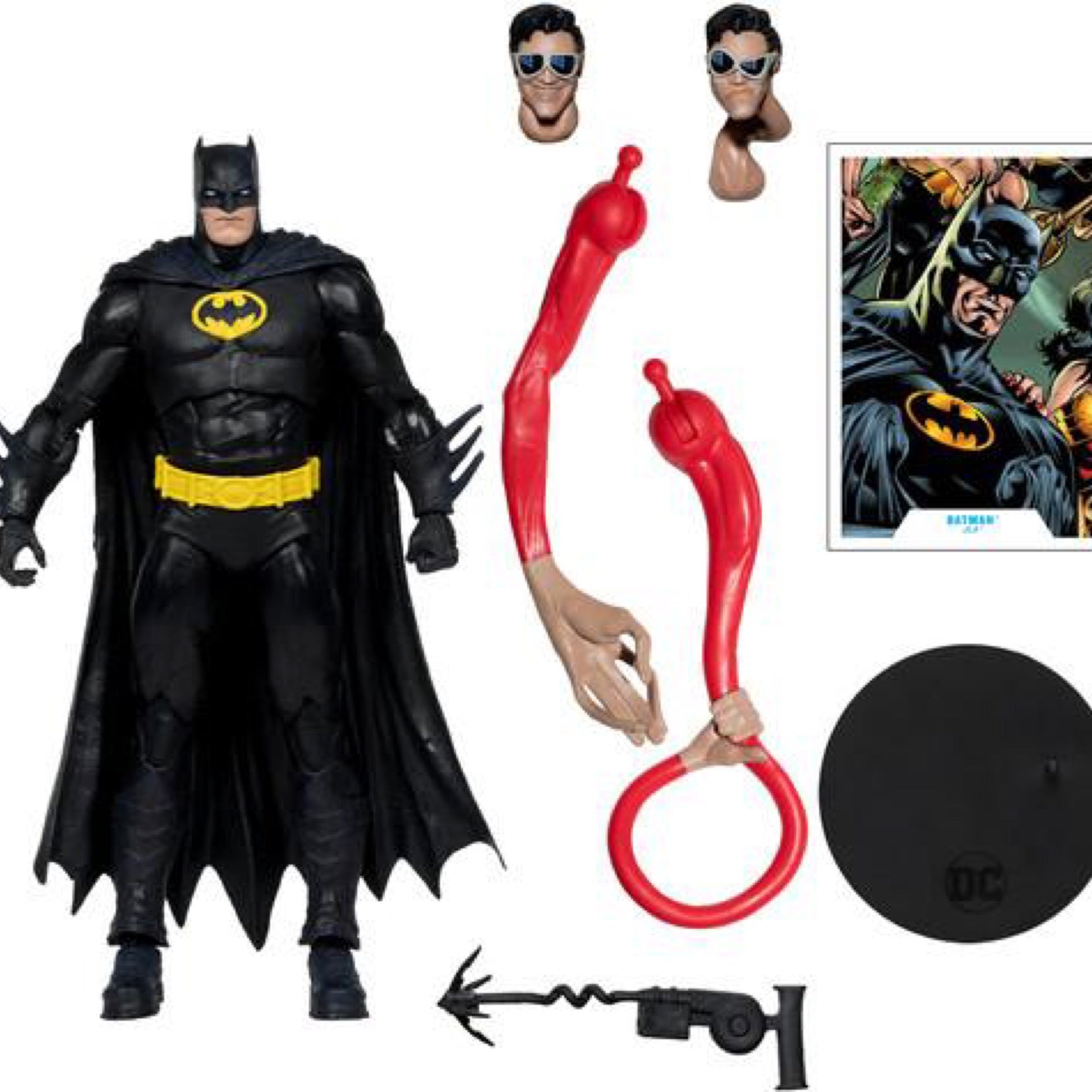 McFarlane Toys DC Multiverse Batman JLA 7" Action Figure | Hidden ...