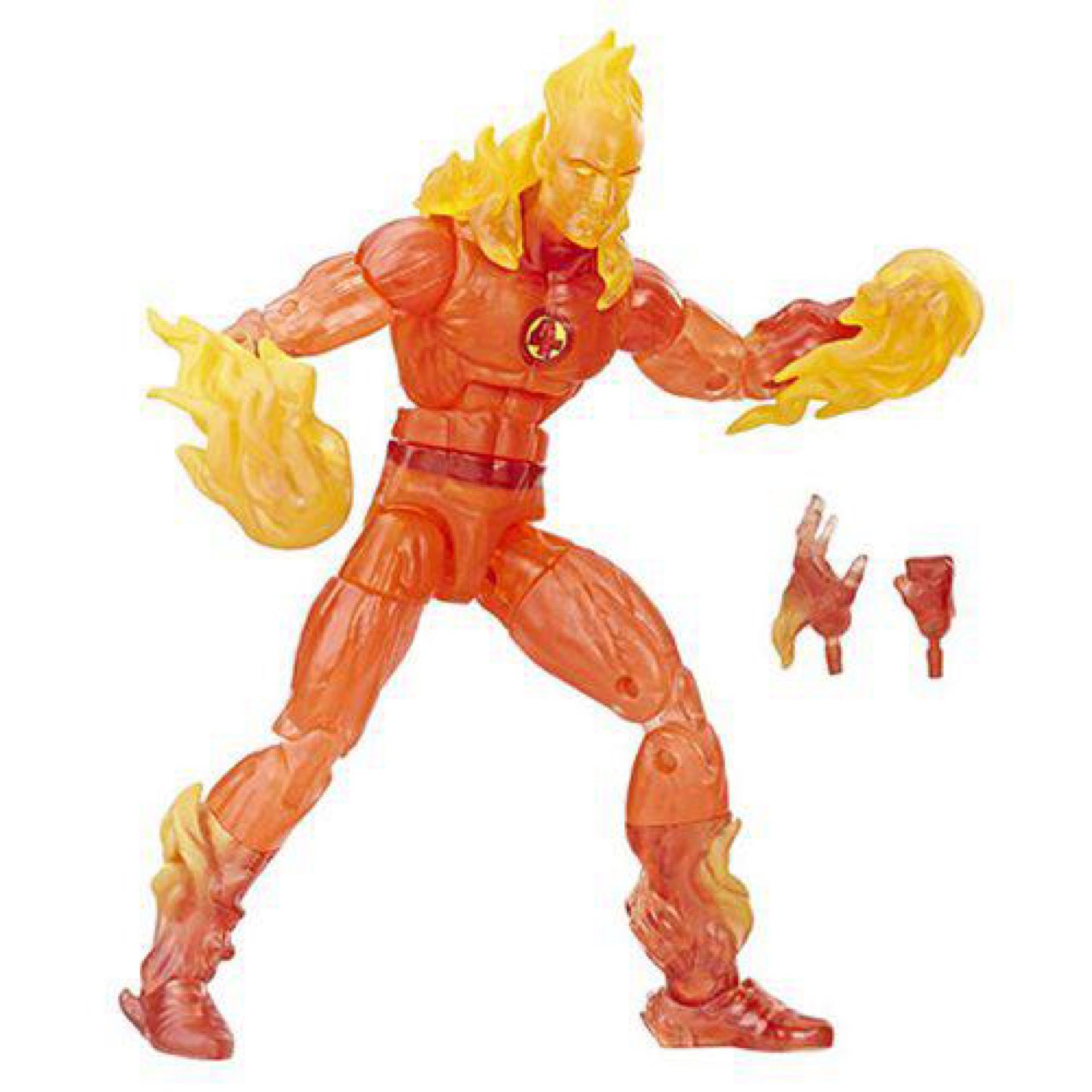 Marvel Legends Fantastic Four The Human Torch Hidden Temple Toys