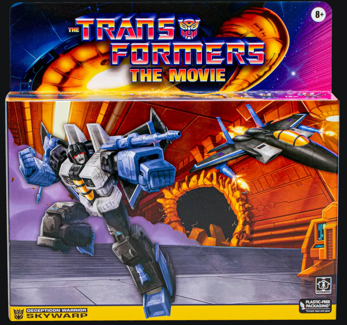 Transformers The Movie Retro G1 Skywarp | Hidden Temple Toys
