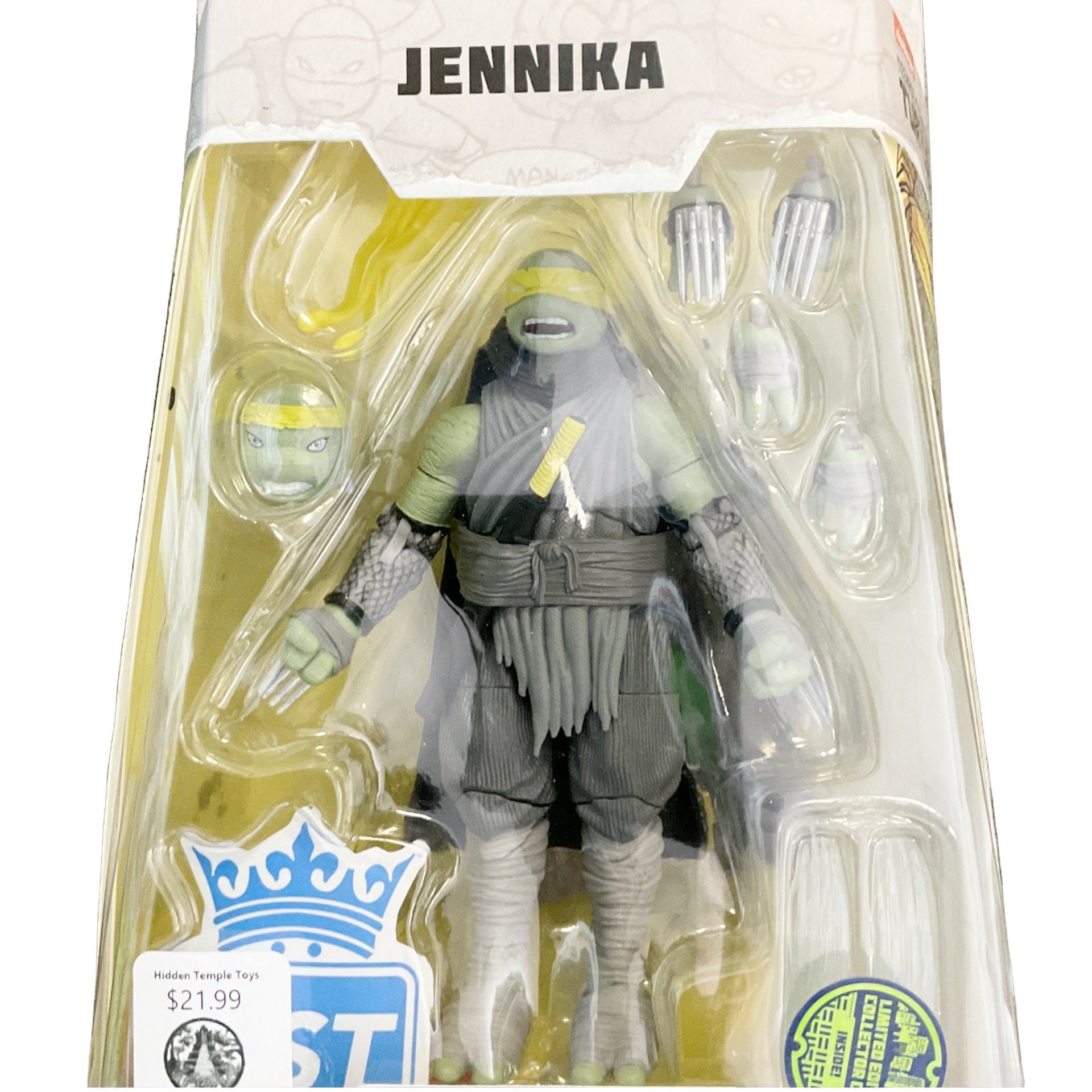 Teenage Mutant Ninja Turtles BST AXN IDW Jennika 5-Inch Action Figure ...