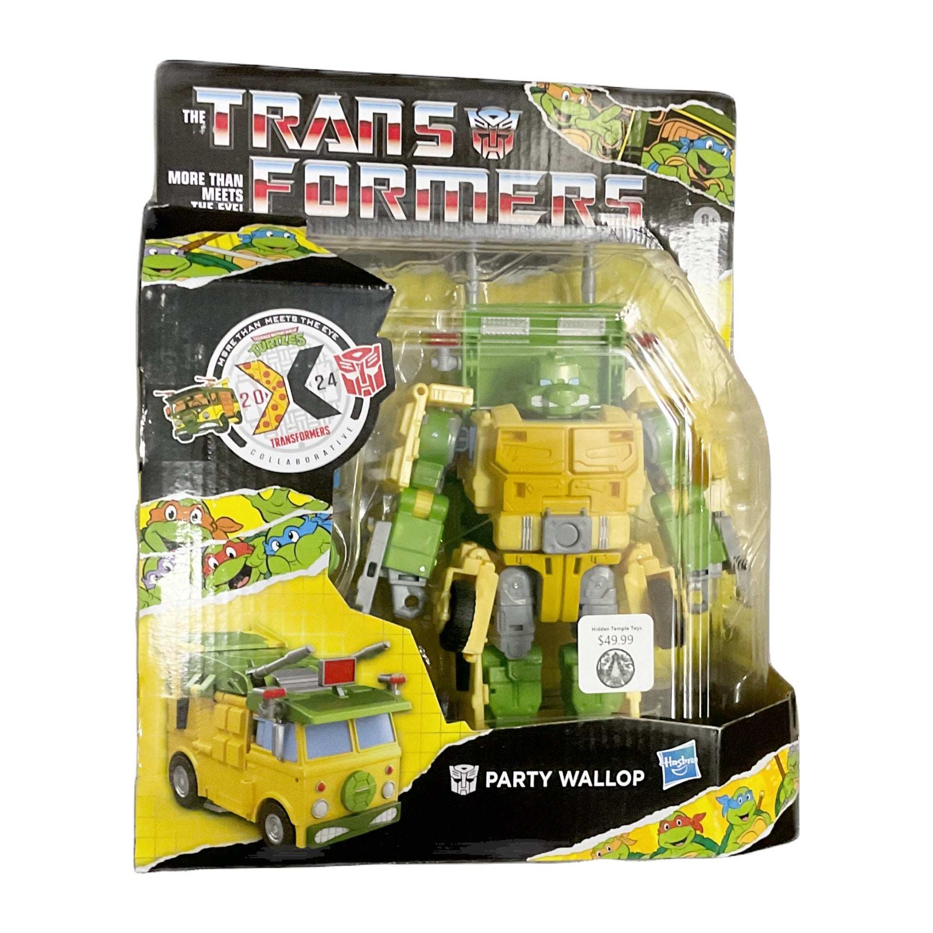 Teenage Mutant Ninja Turtles x Transformers Collaborative Party Wallop ...