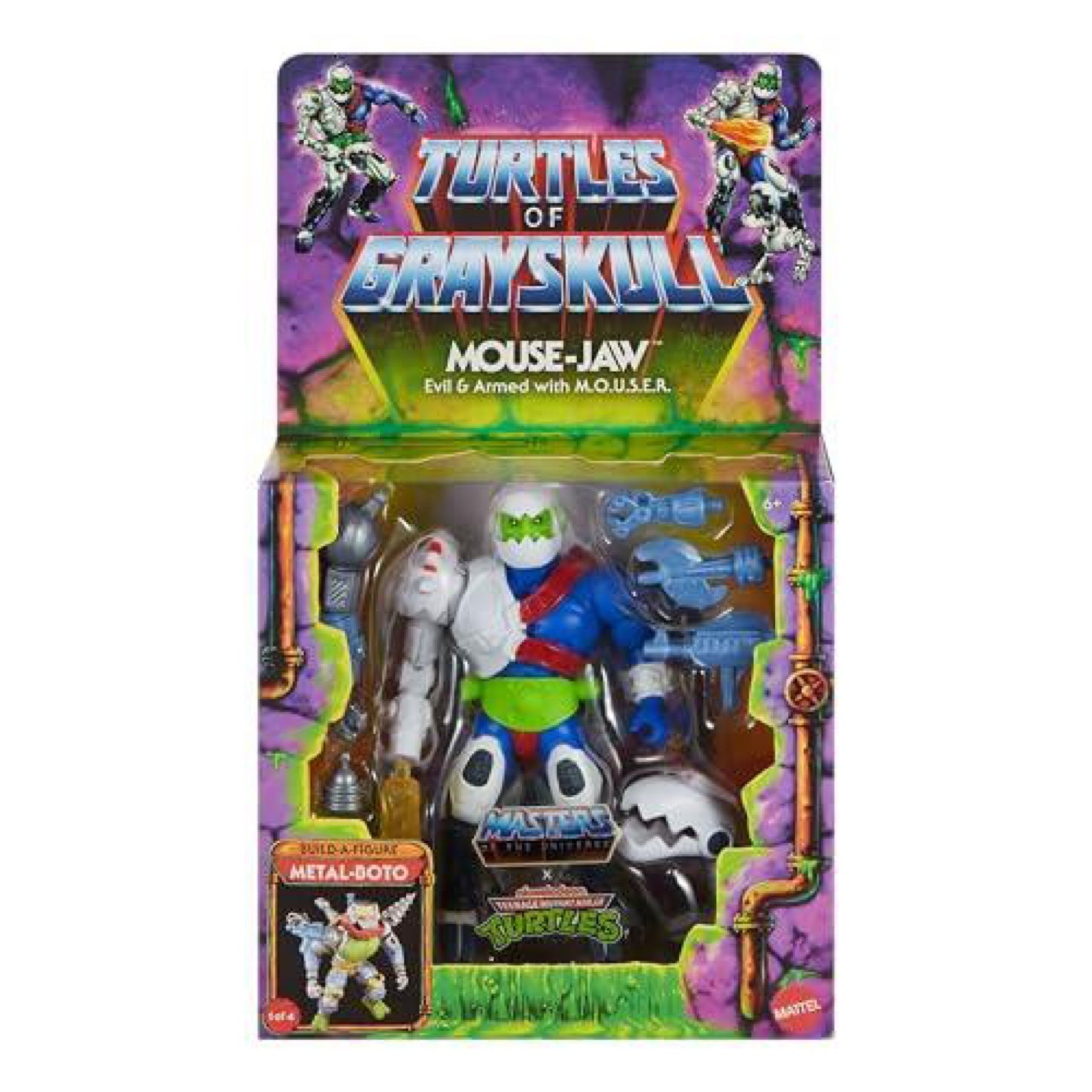 Turtles of Grayskull Motu & TMNT Deluxe Mouse Jaw Figure | Hidden ...