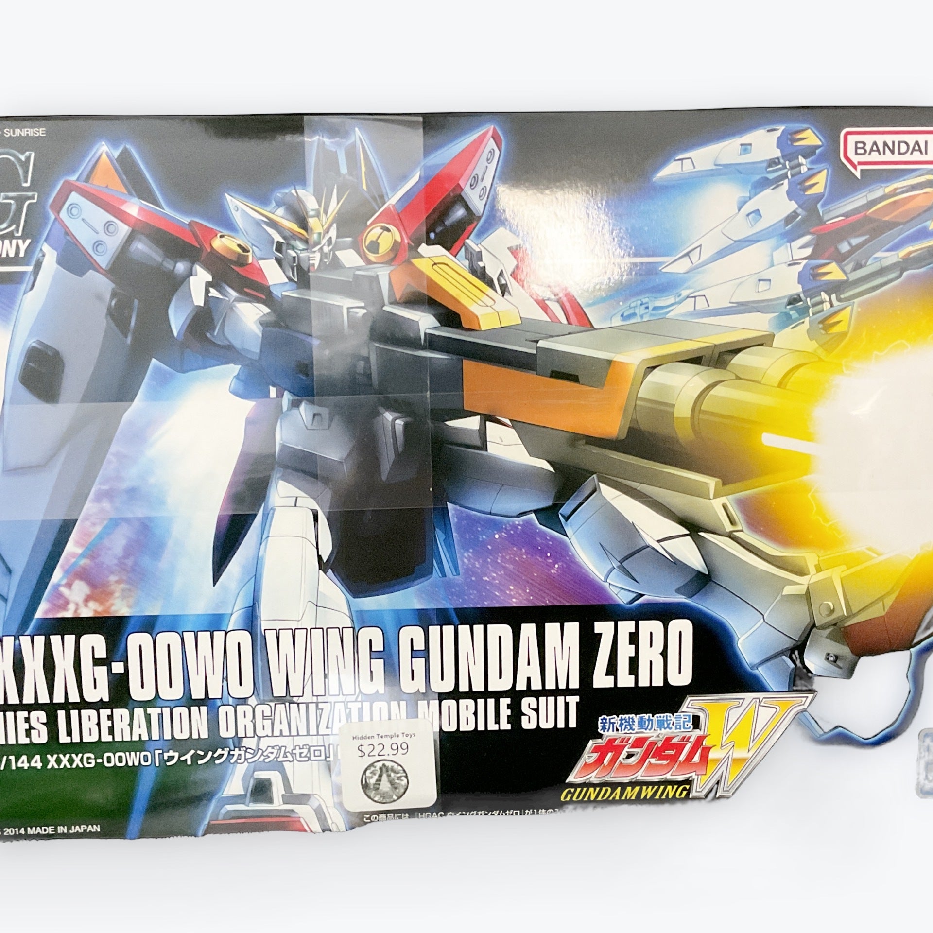 Bandai 1/44 HGac Wing Gundam Zero HG Model Kit | Hidden Temple Toys