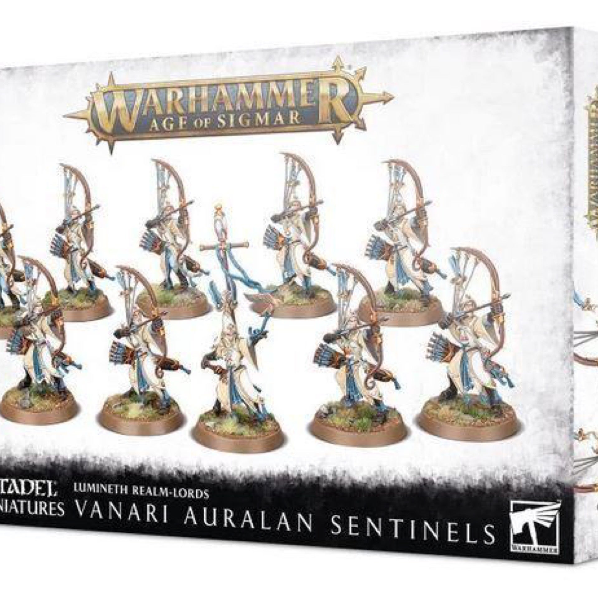 Lumineth Realm Lords Vanari Auralan Sentinels Warhammer Aos | Hidden ...