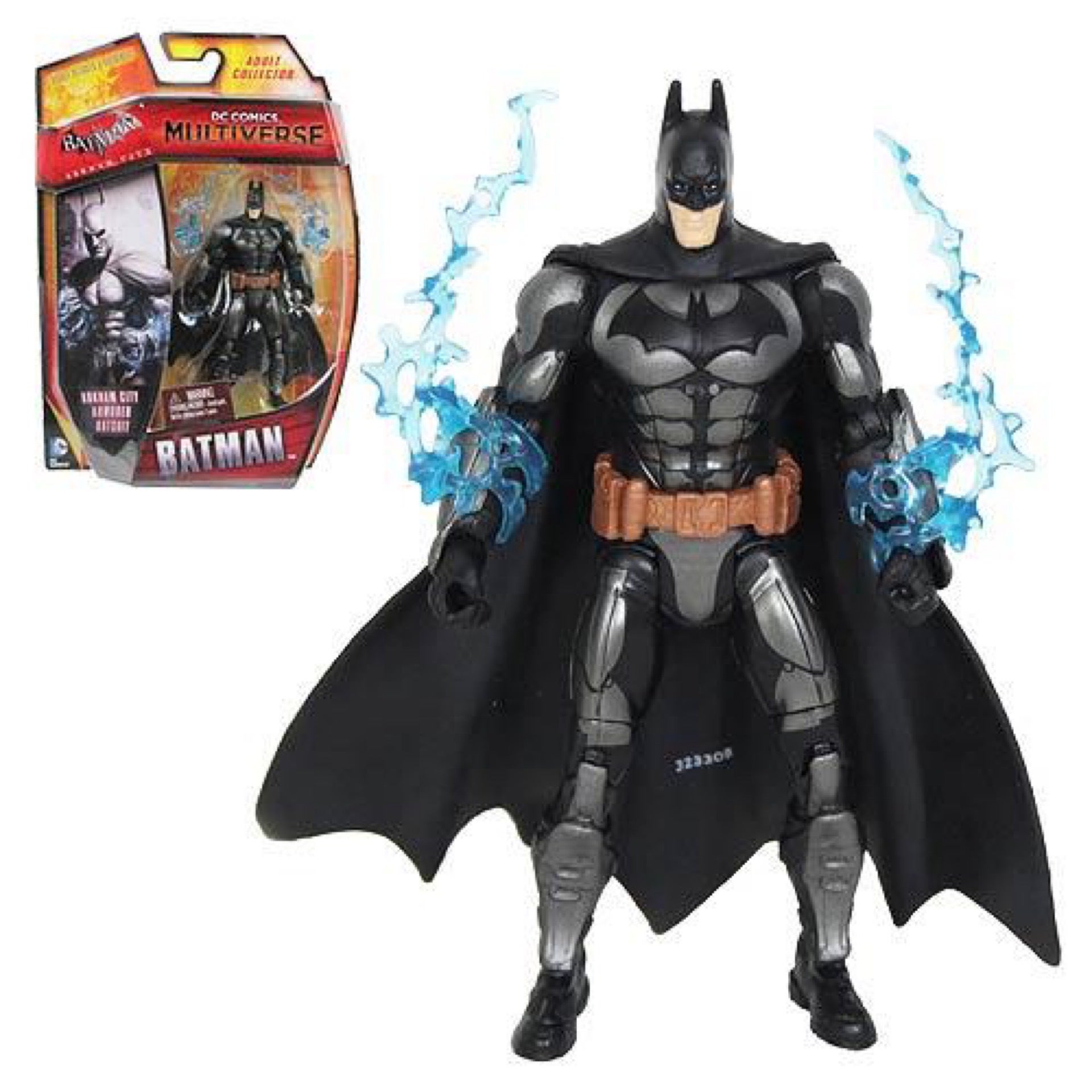DC Comics Batman Arkham City 4 Armored Batsuit Action Figure | Hidden ...