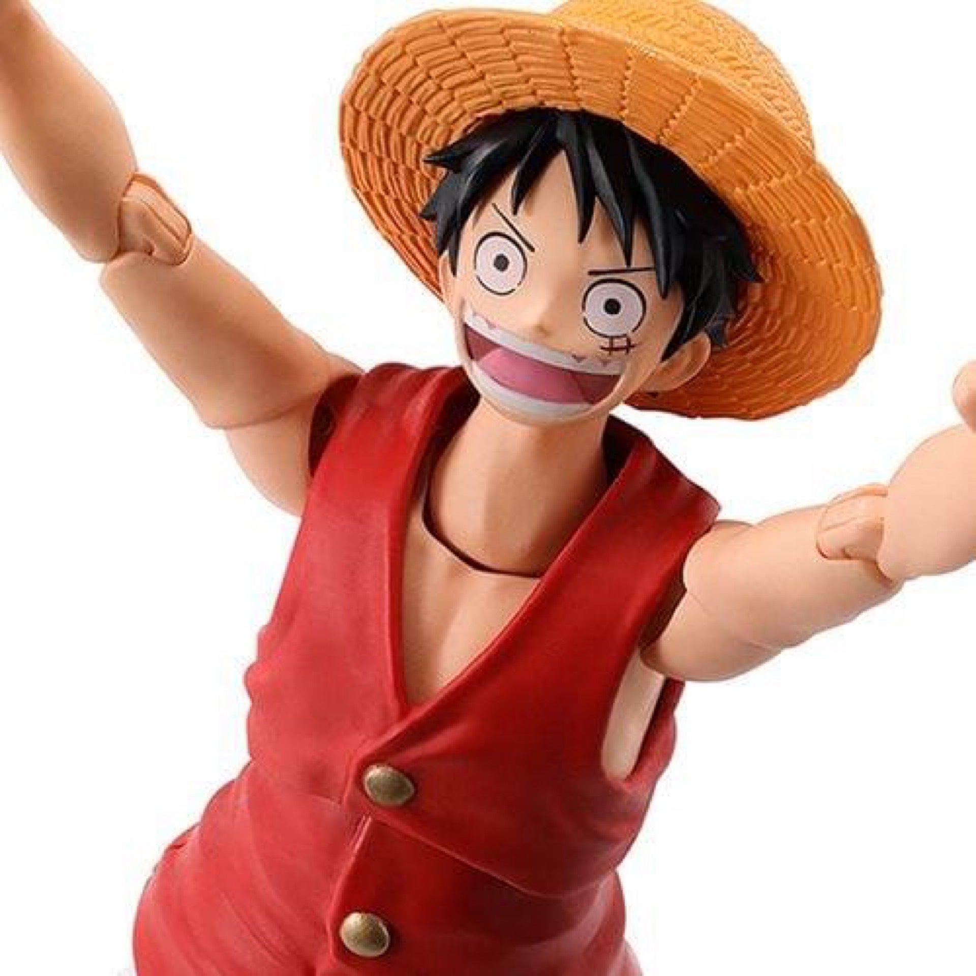 One Piece Monkey D. Luffy Romance Dawn S.H.Figuarts Action Figure ...