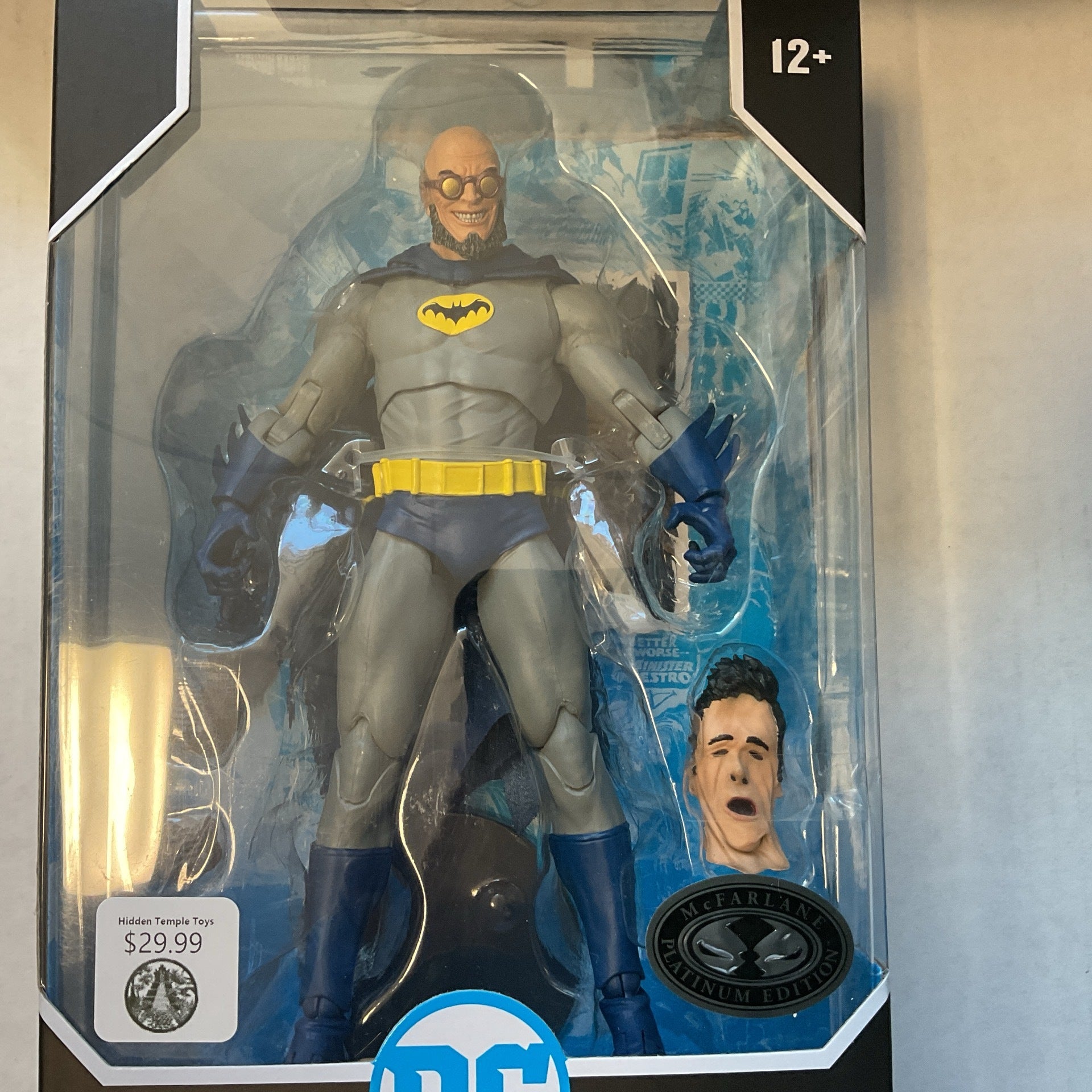 DC Mcfarlane Multiverse Hugo Strange as Batman 7in Figure platinum ...