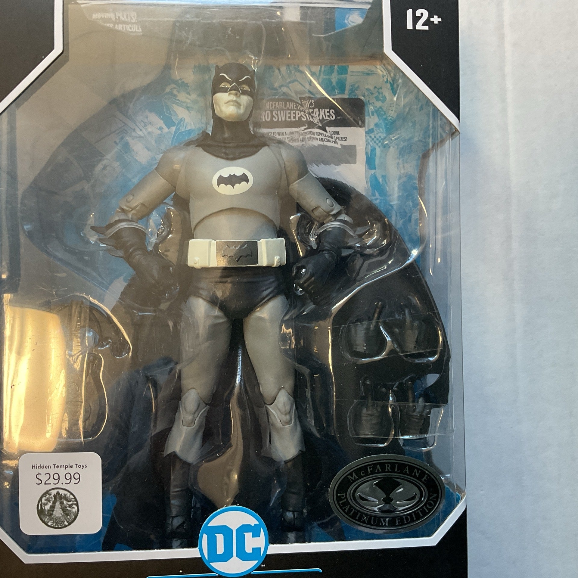 McFarlane Toys Batman platinum edition | Hidden Temple Toys
