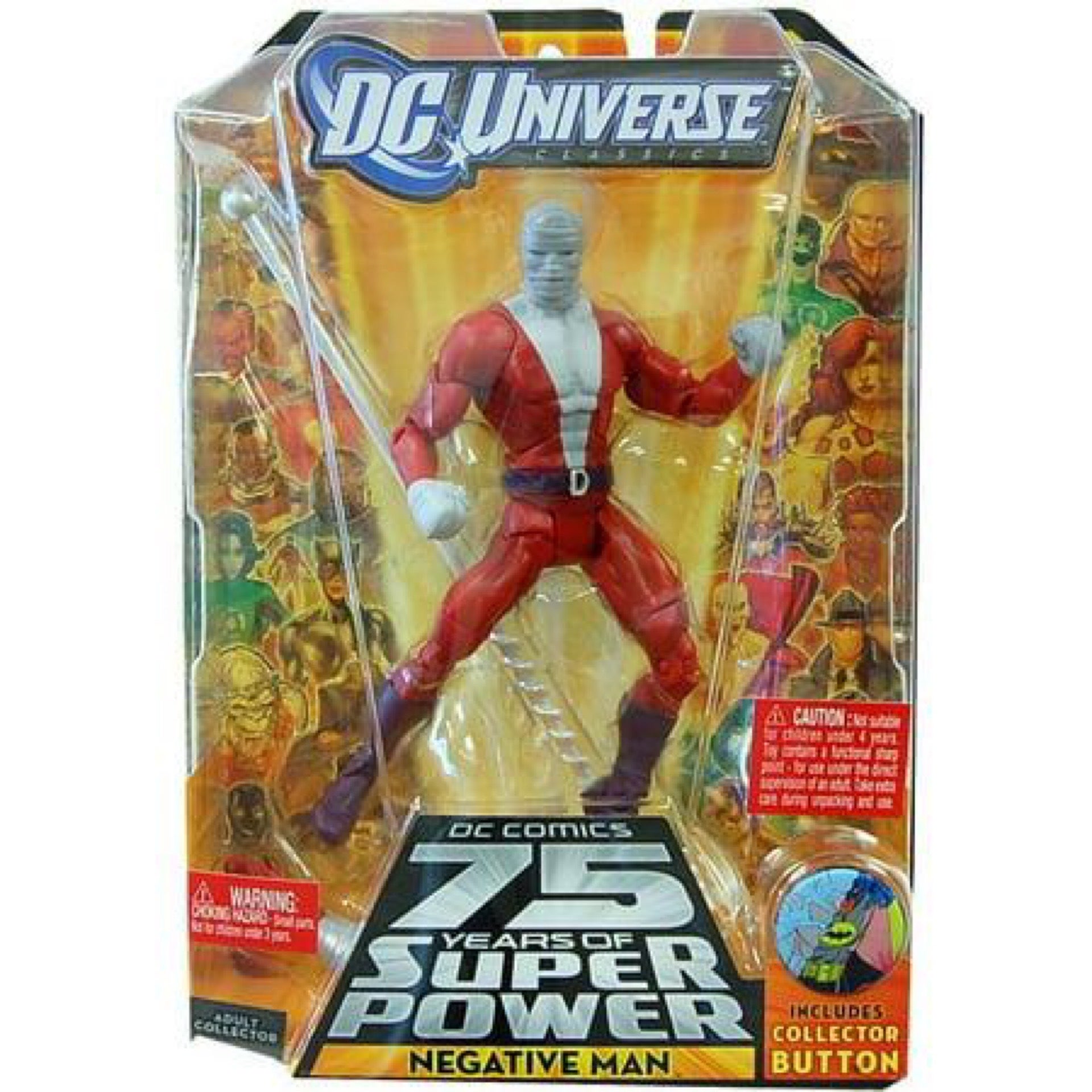 DC Universe Collect & Connect Figure Negative Man Variant | Hidden ...