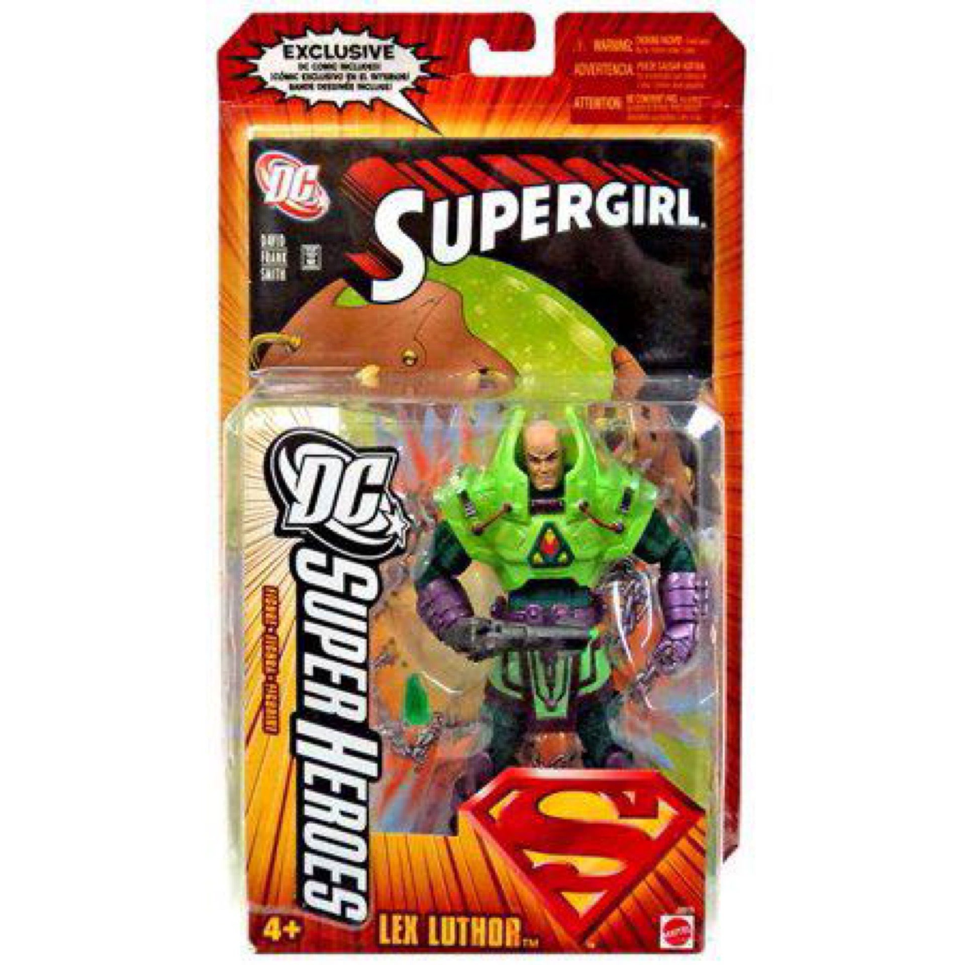 DC Super Heroes Series 4 Lex Luthor Action Figure | Hidden Temple Toys