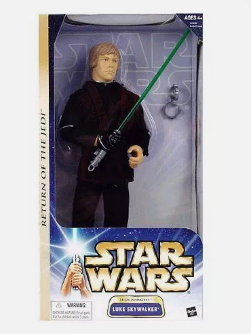 Star Wars Saga Collection 12" Inch Luke Skywalker As Jedi Knight ...