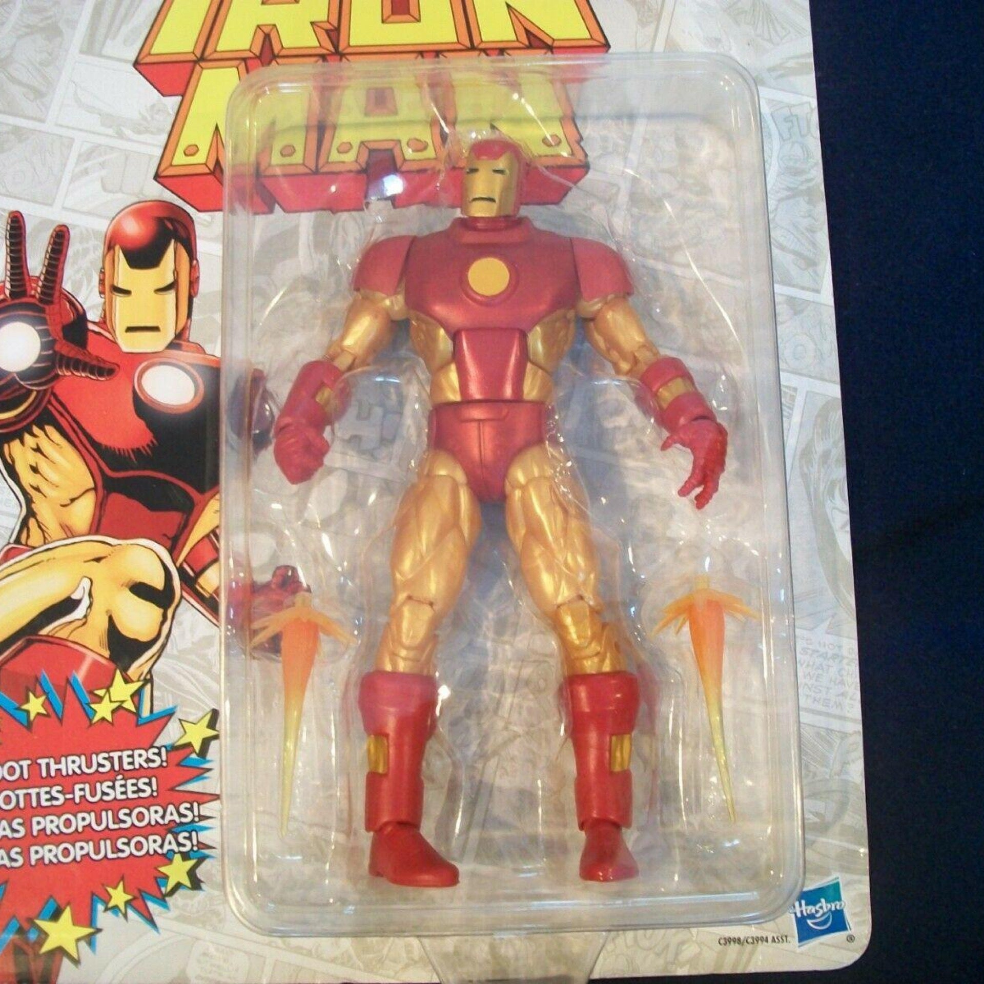 Marvel Legends Retro Iron Man Action Figure | Hidden Temple Toys