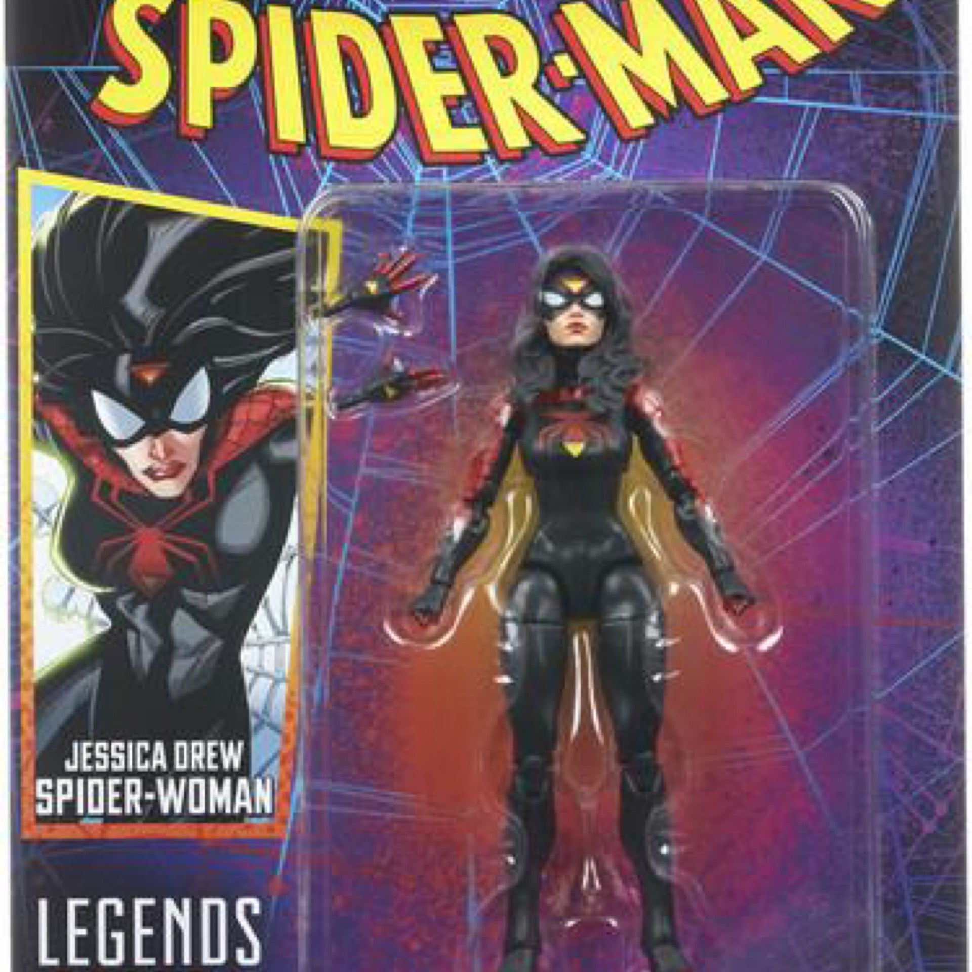 Marvel Legends Jessica Drew Spider-Woman Action Figure | Hidden Temple Toys