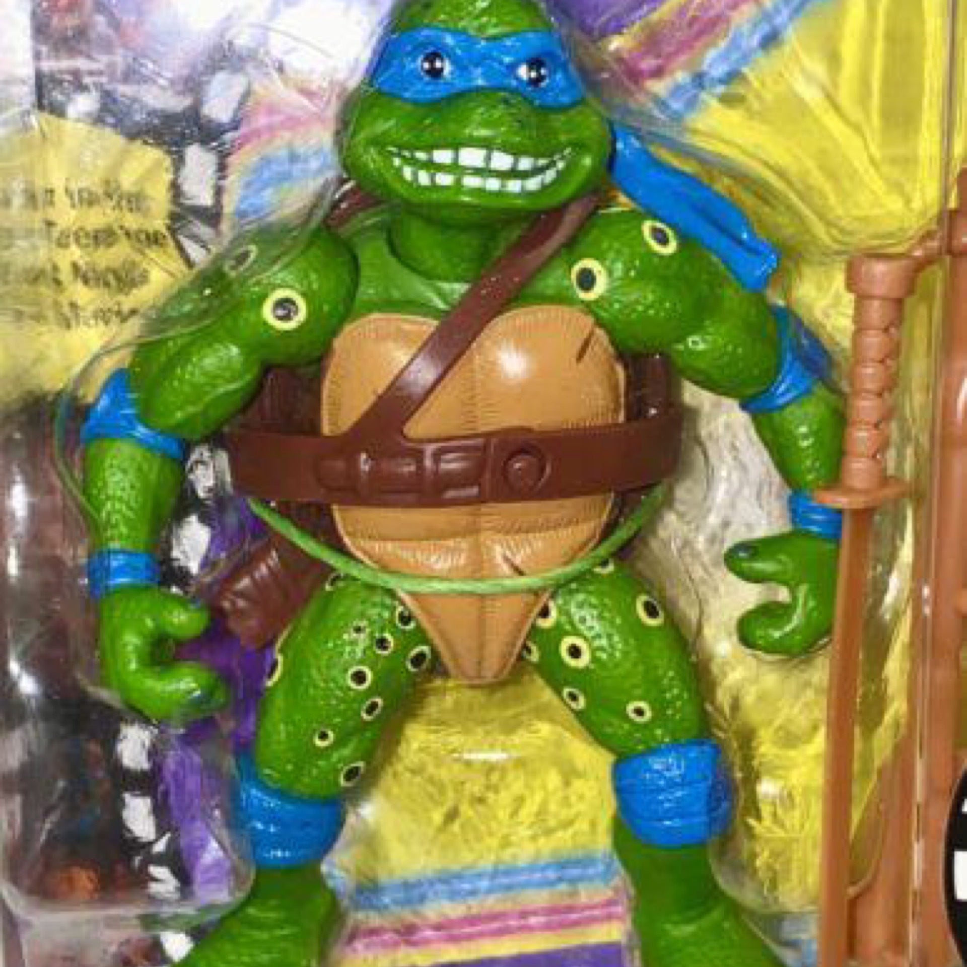 Playmates TMNT Leonardo Movie Star Retro Figure 2023 | Hidden Temple Toys